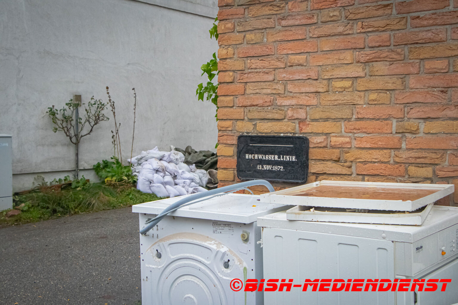 Sturmflut zerstört Deiche an der Ostseeküste - Bilder aus Arnis und Maasholm - BiSH-Mediendienst